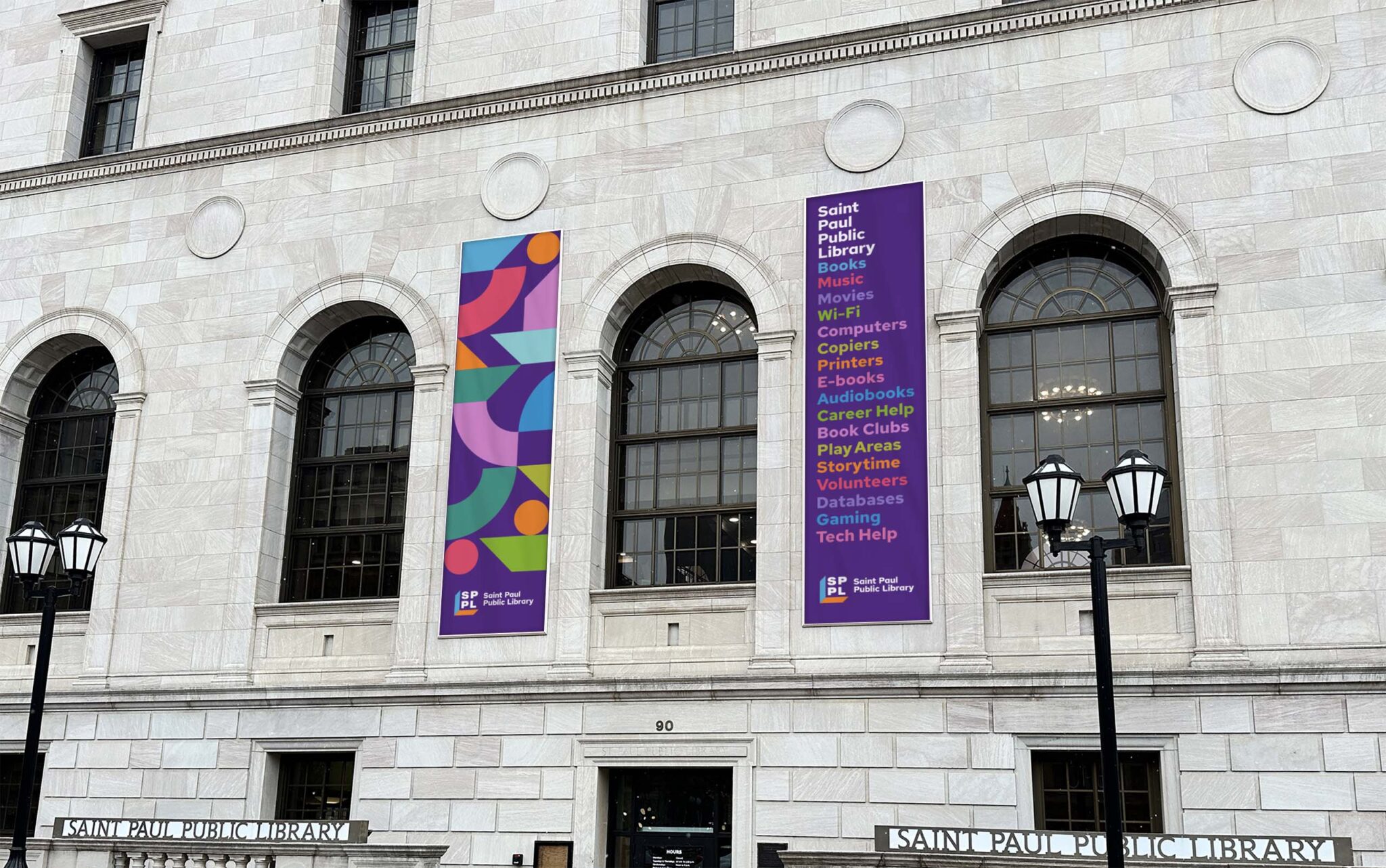Saint Paul Public Library - UNO Branding
